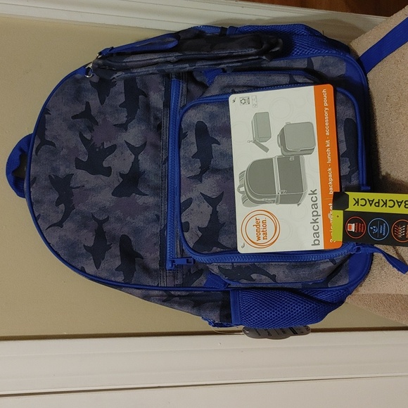 wonder nation | Accessories | Wonder Nation Shark Backpack | Poshmark